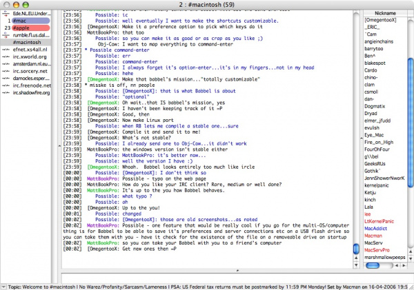IRC-Client - Chat4AllFAQ