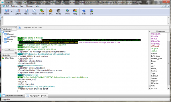 IRC-Client - Chat4AllFAQ