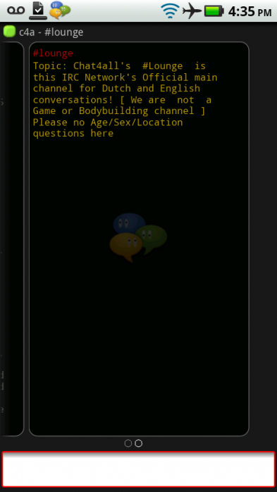IRC-Client - Chat4AllFAQ